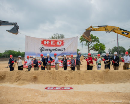 H-E-B begins construction on new store in Georgetown at Wolf Lakes ...