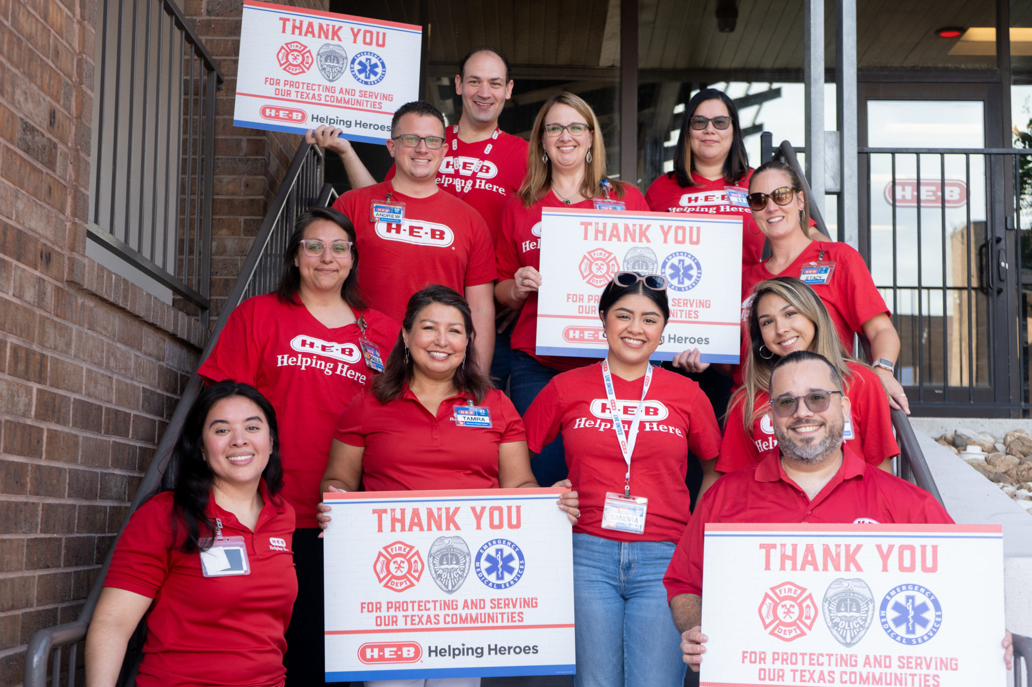 H-E-B’s Annual Helping Heroes initiative honors first responders in ...