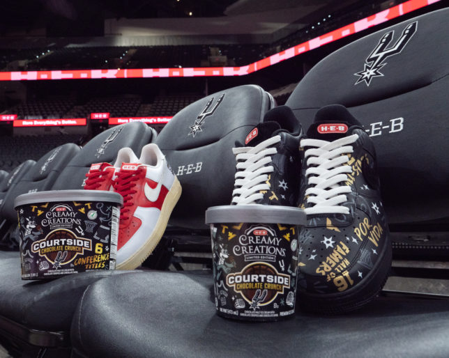 H-E-B celebrates San Antonio Spurs 50th anniversary with new Spurs ...