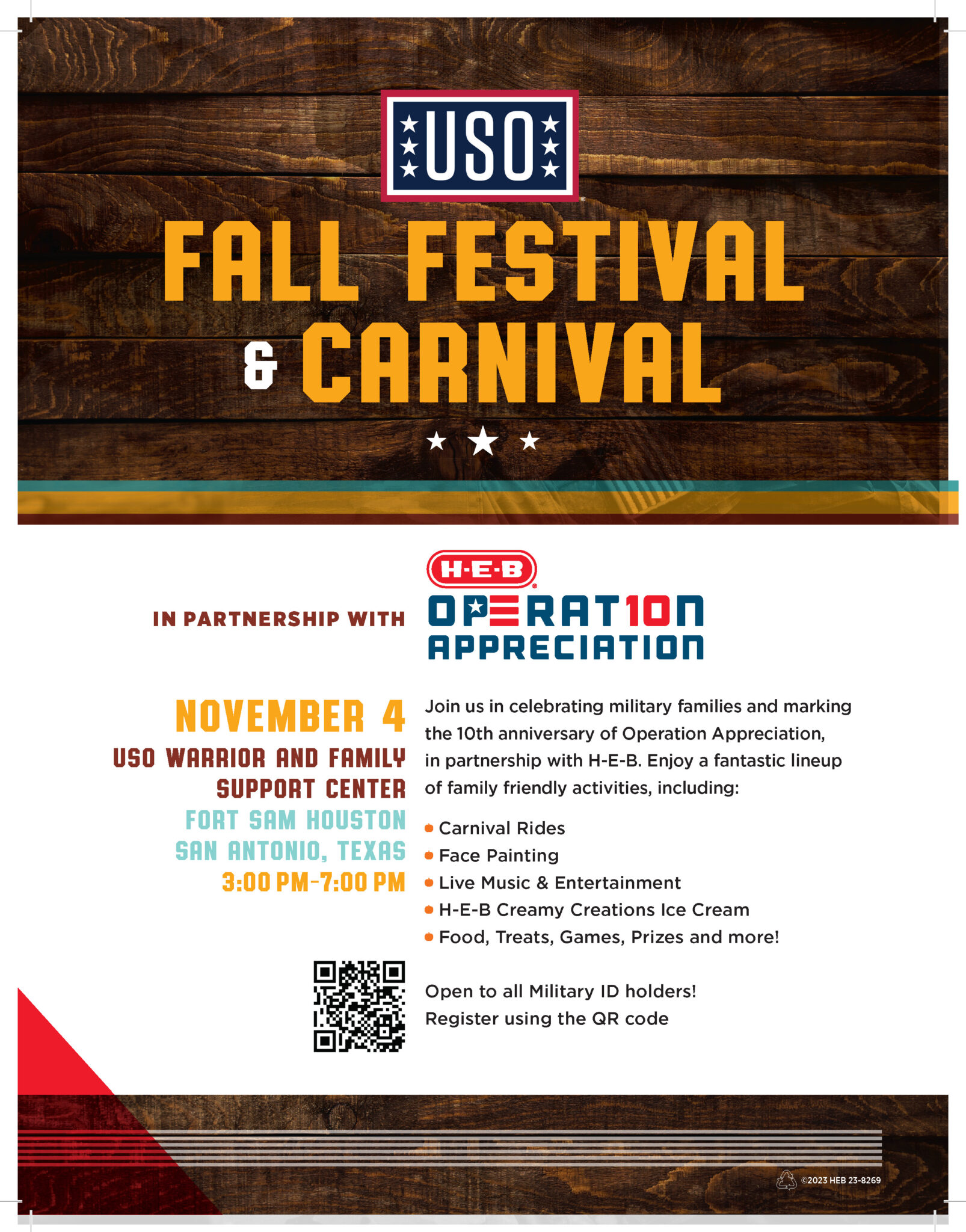 USO: Fall Festival & Carnival - H-E-B Newsroom