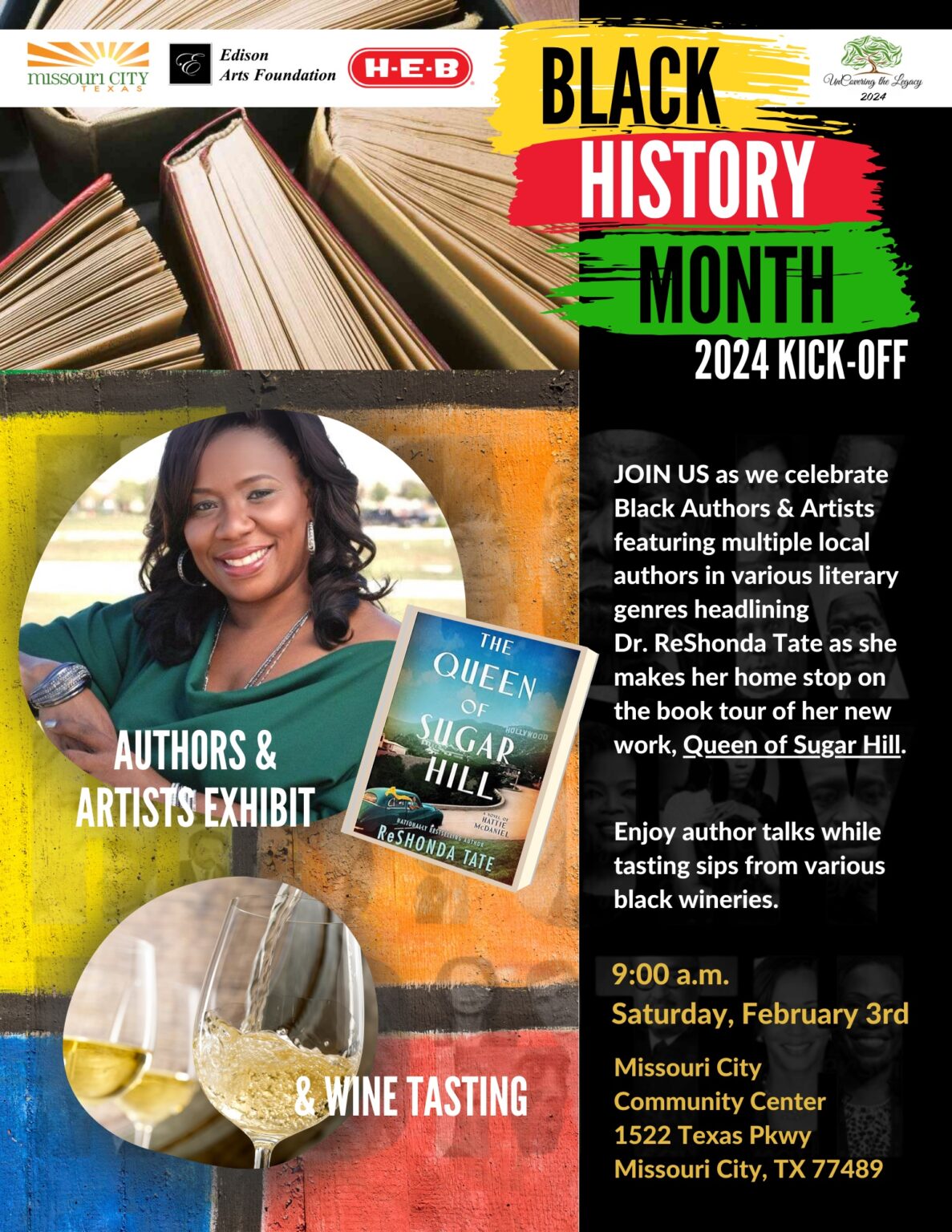 Edison Arts Foundation: Black History Month Author & Artist Exhibit ...