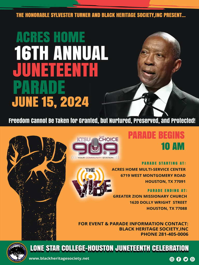 Acres Home 16th Annual Juneteenth Parade - (Houston) - H-E-B Newsroom